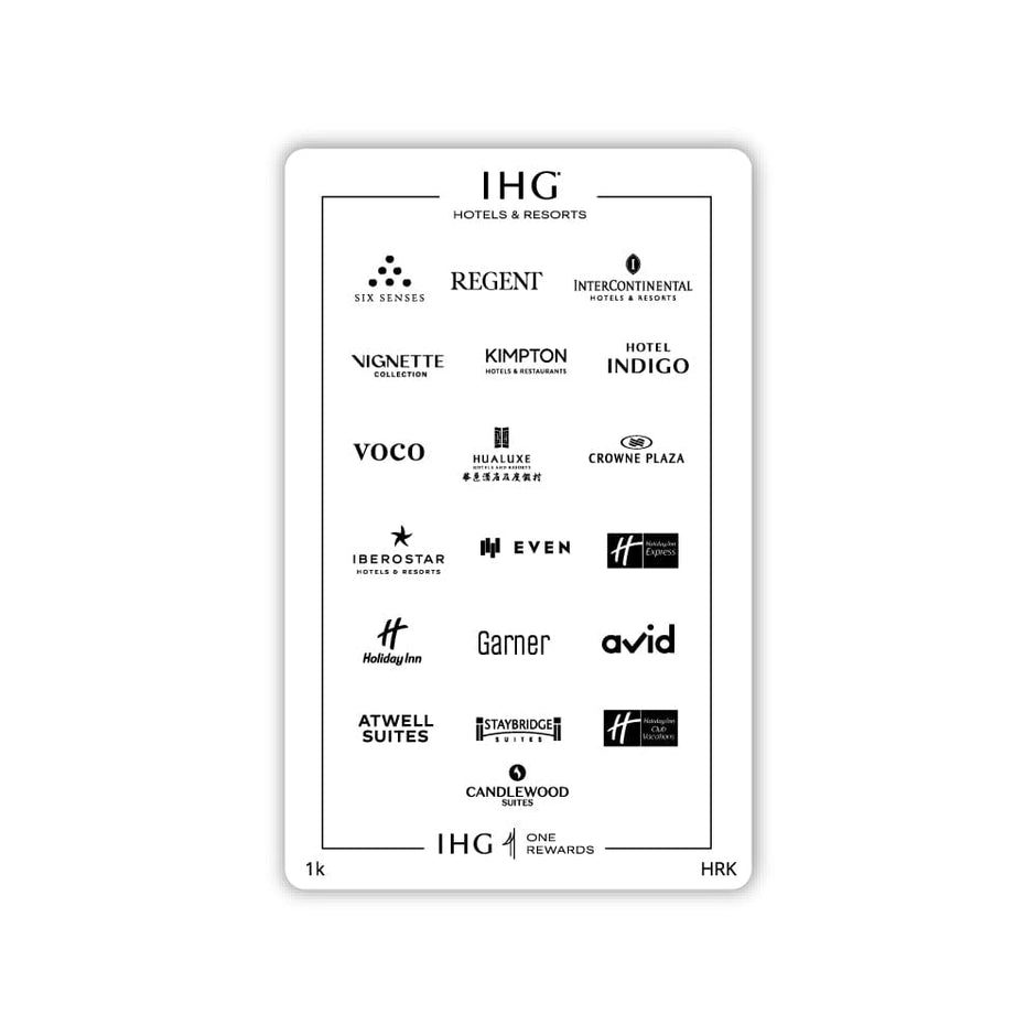 IHG Collection – Hotel & Resort Key Cards