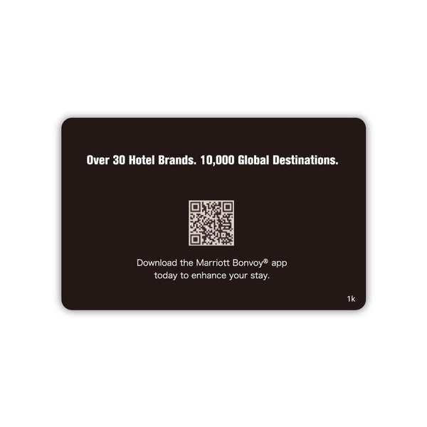 Marriott Bonvoy Member Swoosh 1K RFID Key Cards (Sold in boxes of 200 ...
